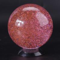 China factory wholesale Decoration home glitter powder inside Acrylic Plastic resin crystal ball for sale