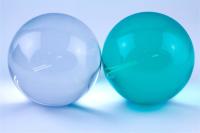 China Colorful Clear Acrylic Ball Large Resin Acrylic Clear Balls for sale