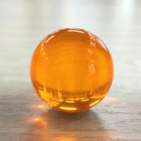 China Craft Customized made in China Good Price home gaming clear 75MM acrylic balls household decorating game Colorful resin ball for sale