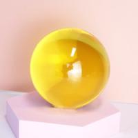 China Factory wholesale Customized resin decoration clear acrylic balls colored decorative ball  transparent acrylic toy balls for sale