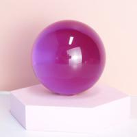 China Factory wholesale Customized resin decoration clear acrylic balls colored decorative ball  transparent acrylic toy balls for sale
