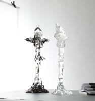 China Customize decorative PMMA acrylic resin sculpture crafts for arts gallery for sale