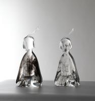 China Customize decorative PMMA acrylic resin sculpture crafts for arts gallery for sale