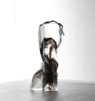 China Customize decorative PMMA acrylic resin sculpture crafts for arts gallery for sale