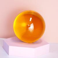China Decorative clear glass bubble ball purple color lear crystal arcylic ball toy balls for sale