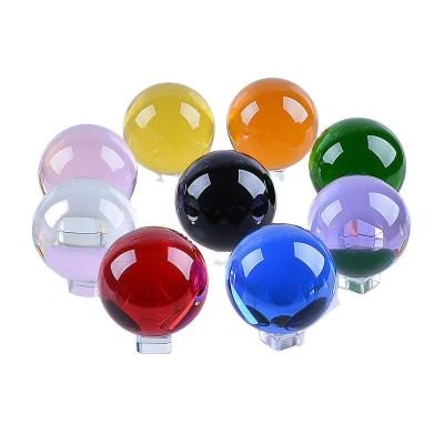 China factory wholesale custom colorful decorating acrylic ball for kids play color resin toys ball for sale