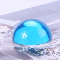 China Custom acrylic resin colored solid dome hemisphere half ball for kids toy bricks building blocks for sale