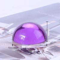 China Custom acrylic resin colored solid dome hemisphere half ball for kids toy bricks building blocks for sale