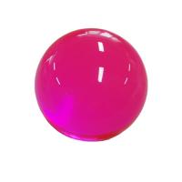 China Resin ball  50mm acrylic ball red green blue resin sphere solid color acrylic ball for sale
