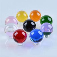 China Resin ball  50mm acrylic ball red green blue resin sphere solid color acrylic ball for sale