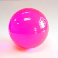 China Low MOQ Custom acrylic decorative ball colorful clear round resin  balls 100mm acrylic UV balls for sale