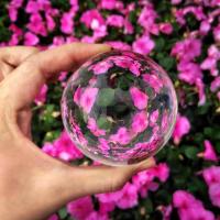 China Wholesale 70mm Transparent Acrylic ball Can be Customized For Juggling for sale