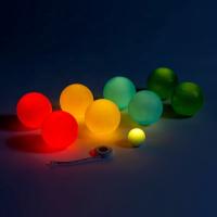 China 2022 new PP luminous night and day use bocce ball set for camping for sale