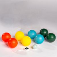 China 2022 new PP luminous night and day use bocce ball set for camping for sale
