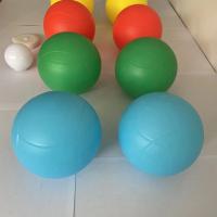 China 2022 new PP luminous night and day use bocce ball set for camping for sale