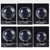 China D60mm Clear Acrylic Ball Logo Print  Unisex For Sports Toy for sale