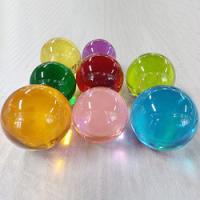 China D60mm Clear Acrylic Ball Logo Print  Unisex For Sports Toy for sale