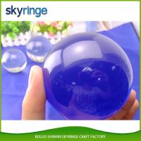 China OEM Colored Acrylic Spheres 60mm Transparent Acrylic Ball for sale