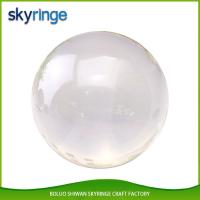 China OEM Colored Acrylic Spheres 60mm Transparent Acrylic Ball for sale