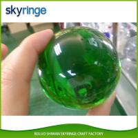 China OEM Colored Acrylic Spheres 60mm Transparent Acrylic Ball for sale