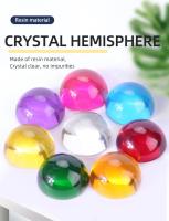 China Plastic Clear Acrylic Half Sphere Transparent Hemisphere ISO9001 Approved for sale