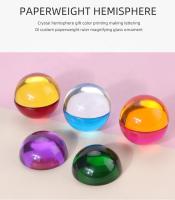 China Plastic Clear Acrylic Half Sphere Transparent Hemisphere ISO9001 Approved for sale
