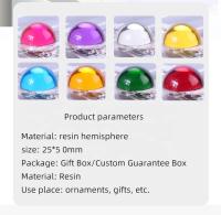 China Plastic Clear Acrylic Half Sphere Transparent Hemisphere ISO9001 Approved for sale