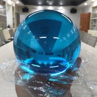 China Decorative Transparent Resin Ball  , Clear Crystal Ball 100mm for sale