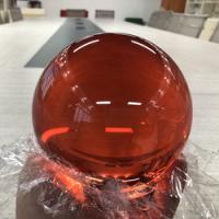 China Transparent Clear Acrylic Contact Juggling Ball 70mm 75mm Color Customized for sale