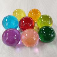 China 3 Inch 4 Inch Gravity Resin Ball Clear Acrylic Ball For Contact Juggling for sale