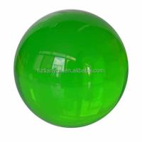 China 100mm Large Clear Acrylic Sphere Customized Plastic Transparent Red Acrylic Ball for sale