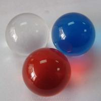 China Festival Decorative Resin Balls Acrylic Clear Resin Sphere for sale