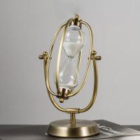 China Metal Vintage Hourglass Customized Retro Hourglass Sand Timer for sale