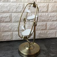 China Metal Vintage Hourglass Customized Retro Hourglass Sand Timer for sale