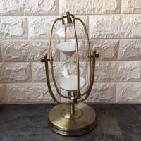 China Metal Vintage Hourglass Customized Retro Hourglass Sand Timer for sale