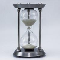 China Metal Vintage Hourglass Customized Retro Hourglass Sand Timer for sale