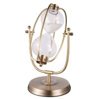 China Metal Alloy / Brass Vintage Hourglass 15 Min - 60 Min With Antique Painting for sale