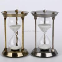 China Custom Vintage Hourglass 30 Min 60 Min Sand Timer For Promotional Gifts for sale