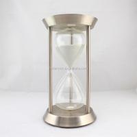 China Antique Copper Metal Sand Timer Hourglass 3min 5min 30min For Gift for sale