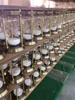 China Antique Copper Metal Sand Timer Hourglass 3min 5min 30min For Gift for sale