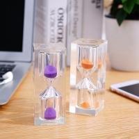 China Custom Small Lucite Hourglass Sand Timer For Promotional Gift for sale