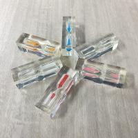 China Custom Small Lucite Hourglass Sand Timer For Promotional Gift for sale