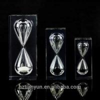 China Resin Acrylic Hourglass 1 Minute - 10 Min Sand Timer Hourglass for sale