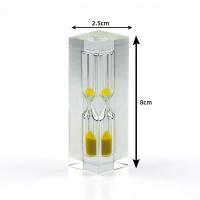 China Clear Acrylic Hourglass 2 Hour Sand Timer For Home Pendulum for sale