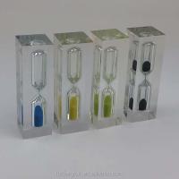 China Transparent 2 Minute Hour Glass Timer , Childrens Sand Timer Hourglass for sale