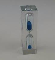 China Transparent 2 Minute Hour Glass Timer , Childrens Sand Timer Hourglass for sale