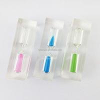 China Transparent 2 Minute Hour Glass Timer , Childrens Sand Timer Hourglass for sale