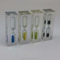 China Transparent 2 Minute Hour Glass Timer , Childrens Sand Timer Hourglass for sale