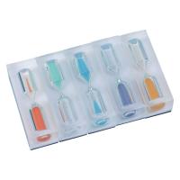 China smalll Acrylic Hourglass Sand Clock 5 Minutes 3 minutes 2 Minutes 1 Minutes Free Sample for sale