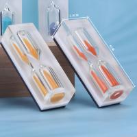 China smalll Acrylic Hourglass Sand Clock 5 Minutes 3 minutes 2 Minutes 1 Minutes Free Sample for sale